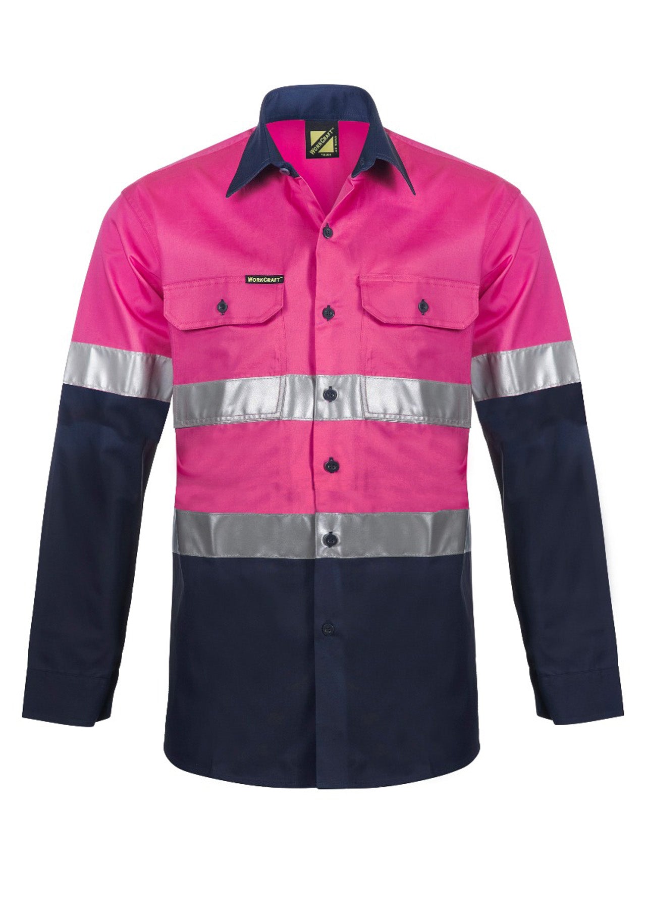 Cotton Long Sleeve Shirt With CSR Tape - B-PROTECTED