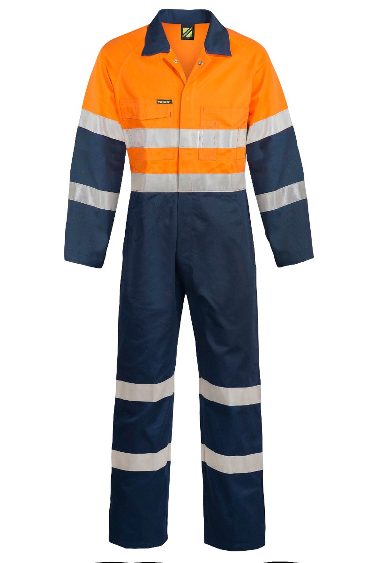 Hi Vis Coveralls With Industrial Wash Reflective Tape – B-PROTECTED