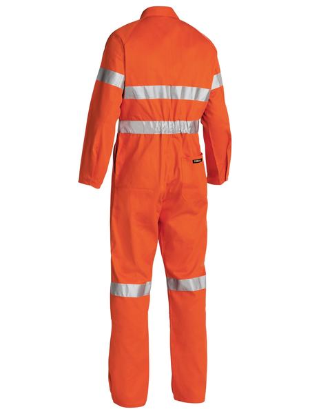 Taped Hi Vis Drill Coverall - Bisley Workwear Overalls – B-PROTECTED