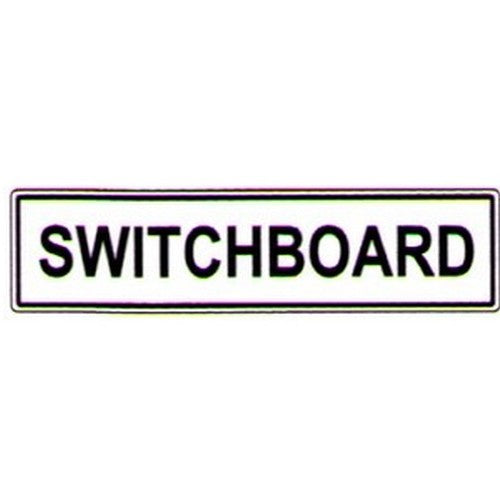 Self Stick Switchboard Label - B-PROTECTED
